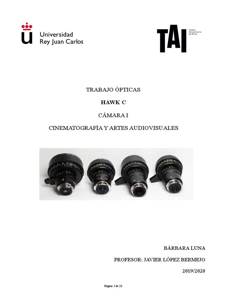 Ópticas anamórficas Hawk C-Series: Características y aplicaciones en ...