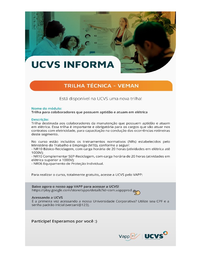Trilha Tecnica Veman. | PDF