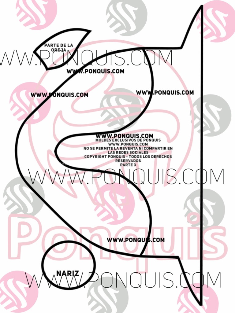 Molde de Reno para Descargar Gratis en PDF NQC | PDF