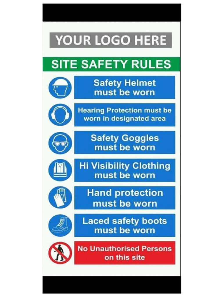 Site Safety Rules List | PDF