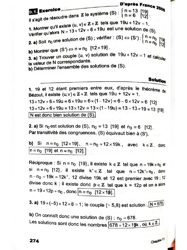 10 Ex Arith Bac Maths | PDF