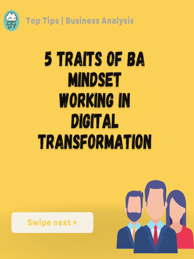 Mindset of Digital BA | PDF | Business