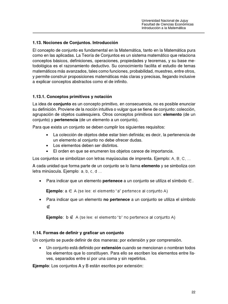 Conjuntos Numericos Se Descargar Gratis Pdf Números Conjunto Matemáticas 