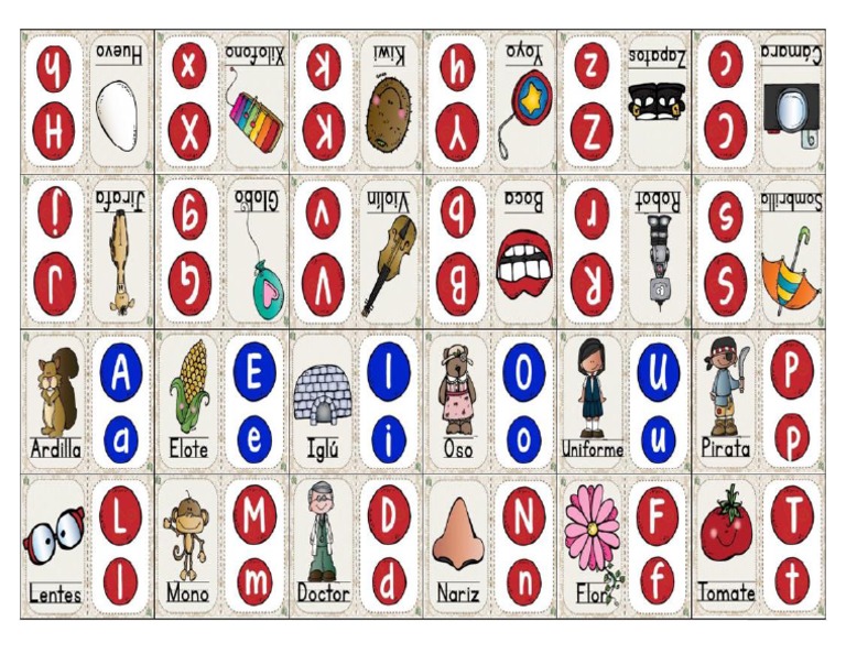 Abecedario Montesori | PDF