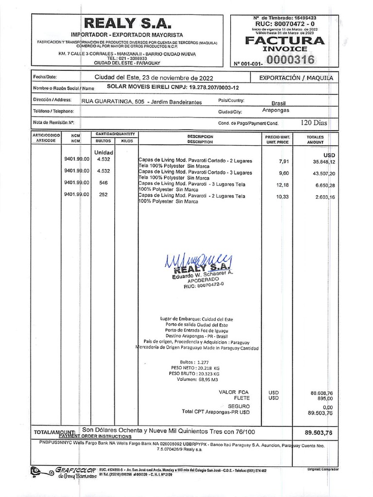 Realy 001-001-0000316 | PDF