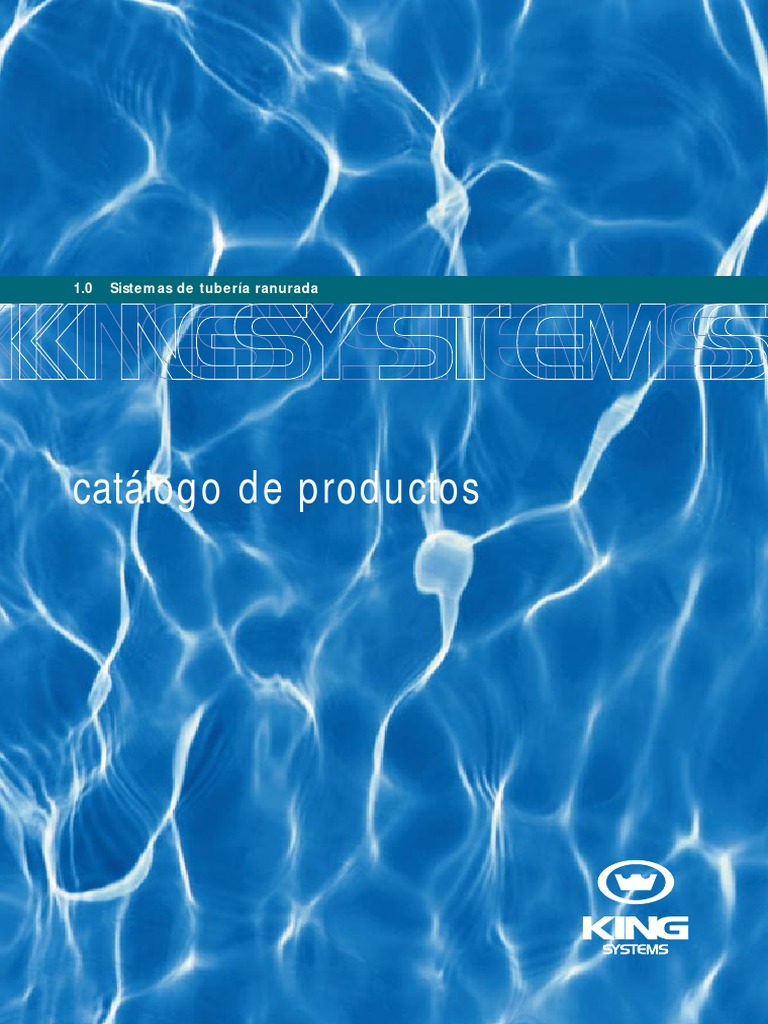 Tuberia Ranurada KING SYSTEM | PDF | Tornillo | Tubería (transporte de ...