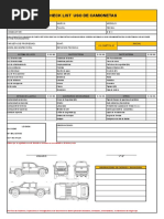 Check List Unidades Caryo | PDF | Industria automotriz | Vehículos terrestres
