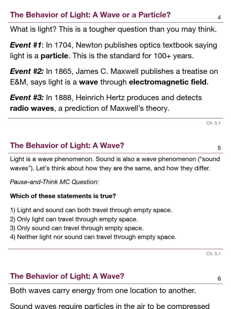 ASTRONOMY - Chapter 5 Notes | PDF | Light | Atoms