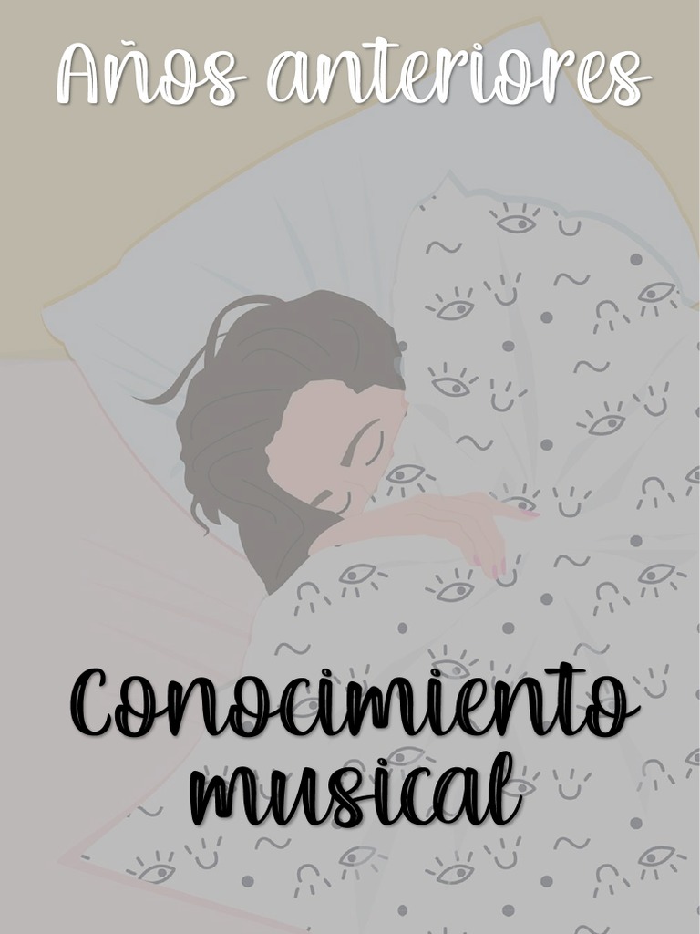 Conocimiento Musical. Años Anteriores | PDF | Escala (música ...