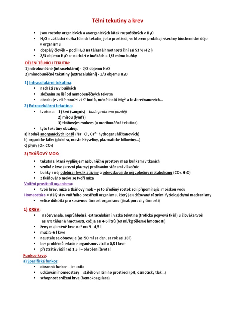 Cévní Soustava | PDF