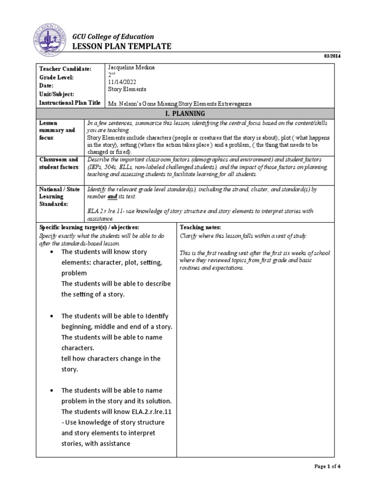 Lesson Plan For Clinical Evaluation 3 | PDF | Educational Assessment ...