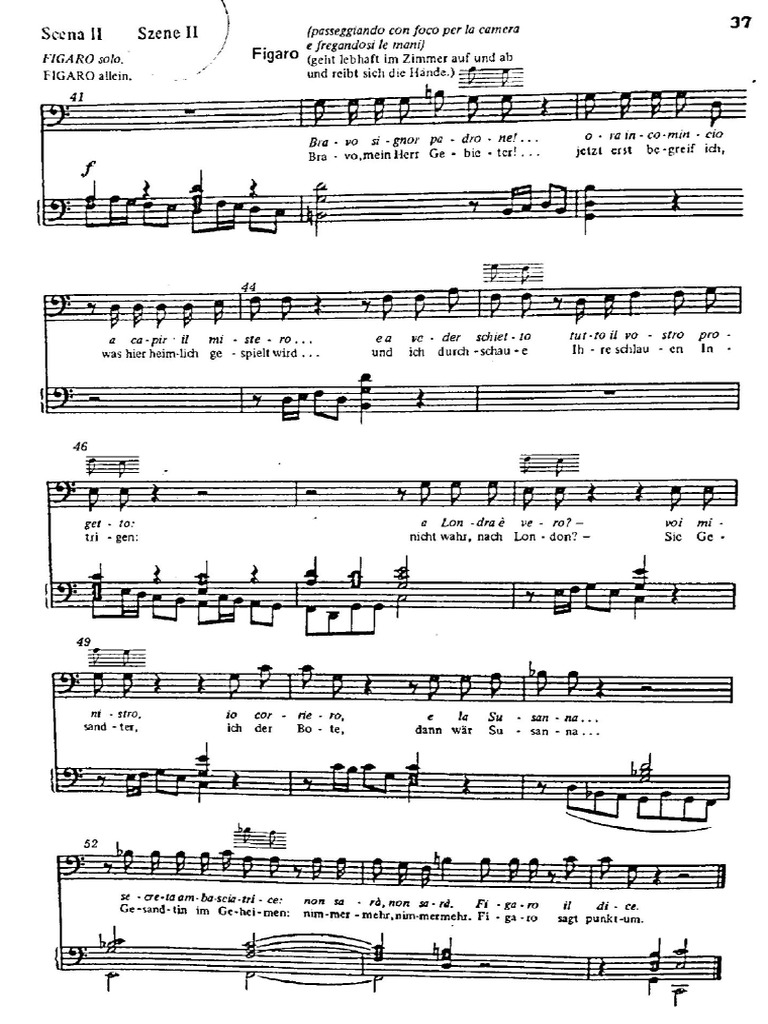 Se Vuol Ballare | PDF