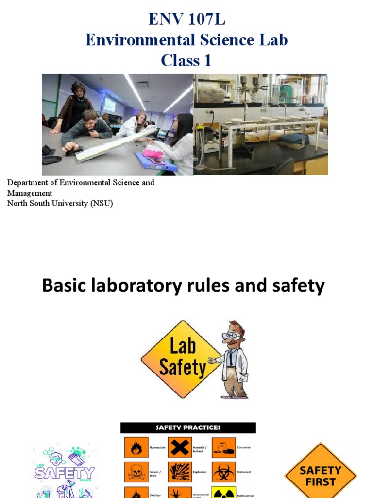 Lecture 1 - Introduction To Environmental Science Lab | Download Free ...