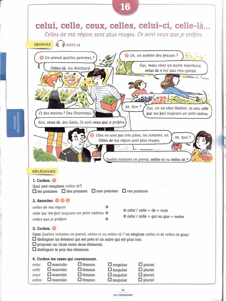 Celui, Celle, Ceux, Celles | PDF