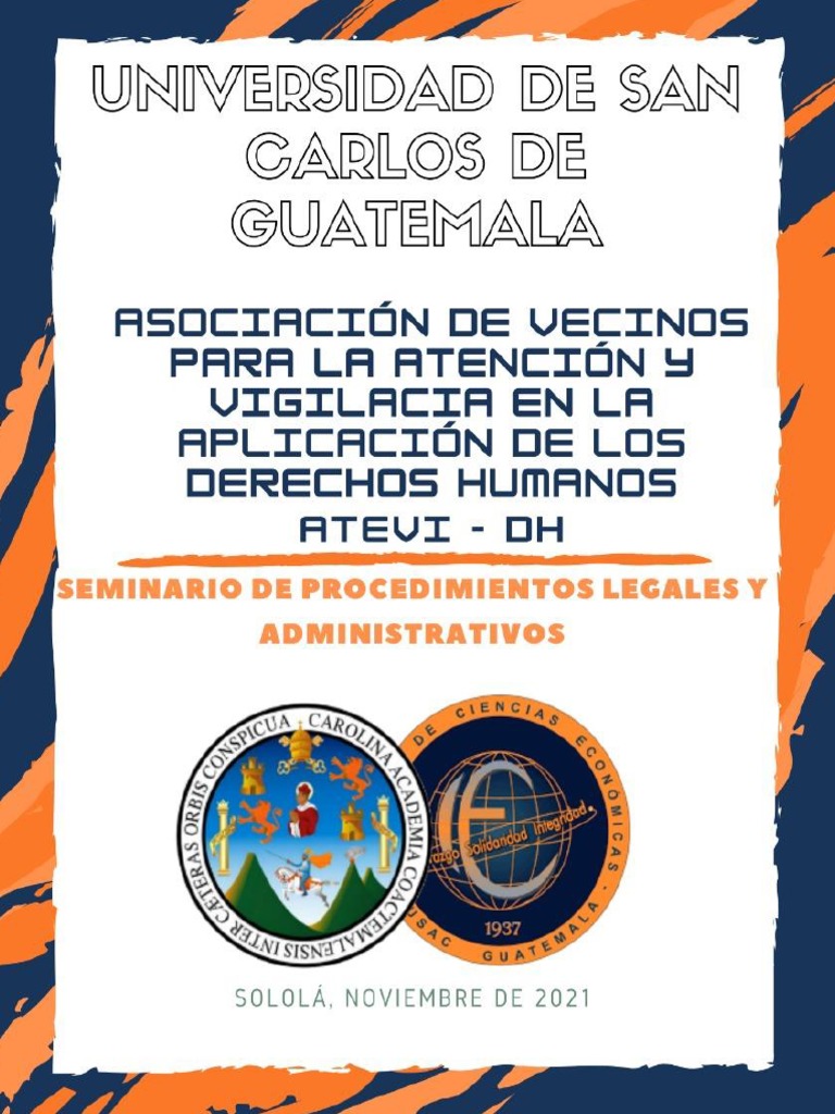 Informe Final - SPLA - Constitución y Registro ATEVI-DH | PDF ...