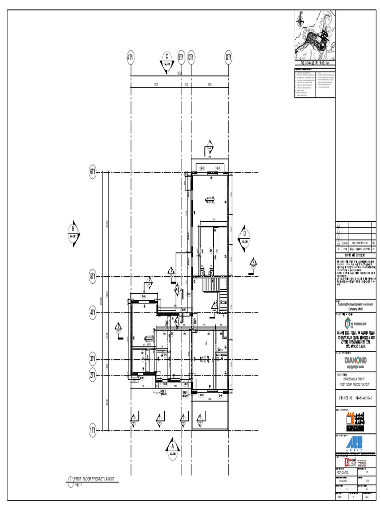 First Floor Precast Layout Plan | PDF | Civil Engineering ...