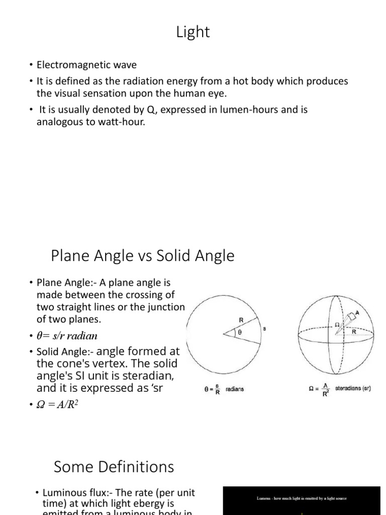 Illumination & Lighting Design | PDF | Incandescent Light Bulb ...