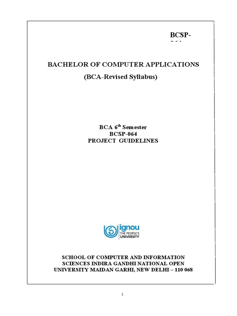 CRC - BCSP064 - Project - Guideline July 2022 | PDF