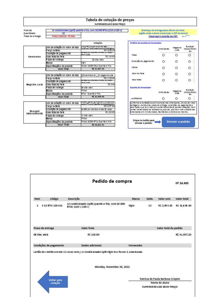 Atividade 01 UC 02 - Técnico em Logística Senac | PDF | Bens manufaturados | Engenharia ...