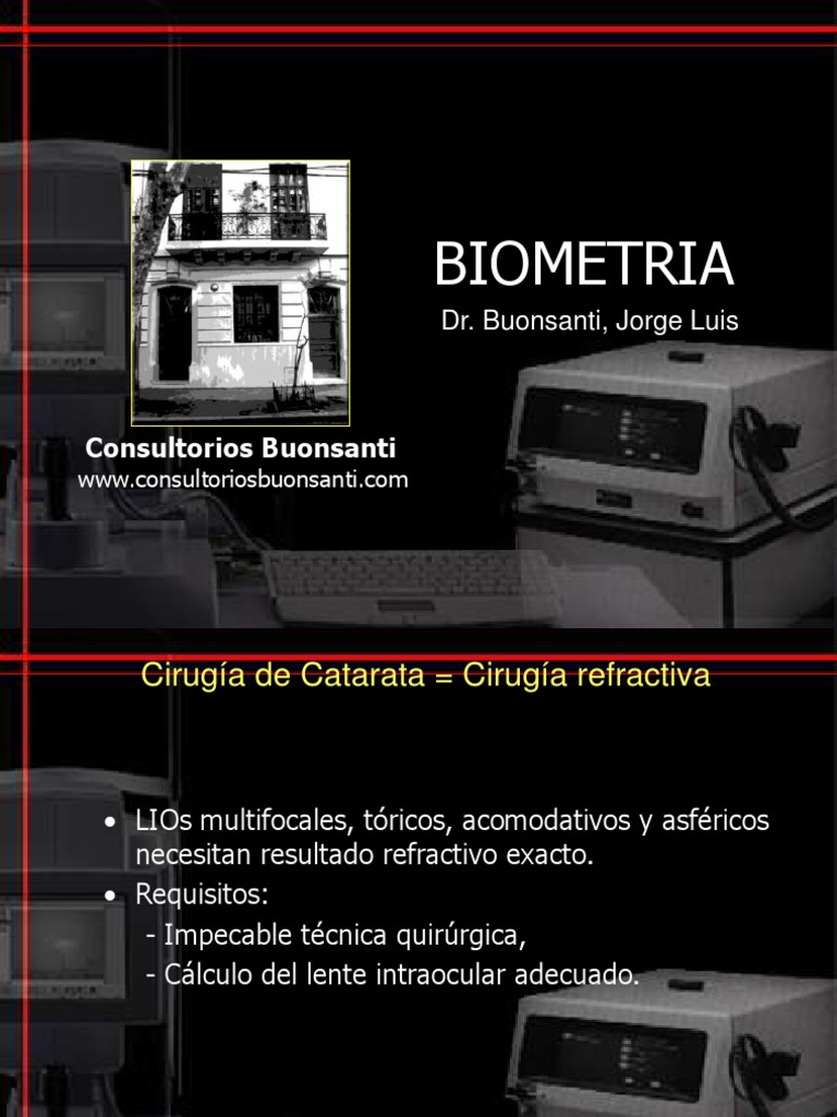 Biometr A | PDF | Córnea | Óptica