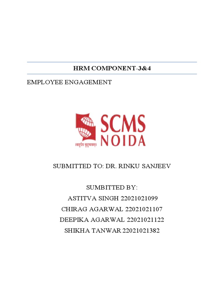 Employee Engagement Pdf Microsoft Employment