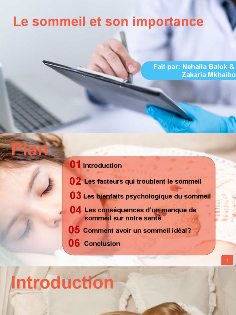 Le Sommeil Et Son Importance | PDF