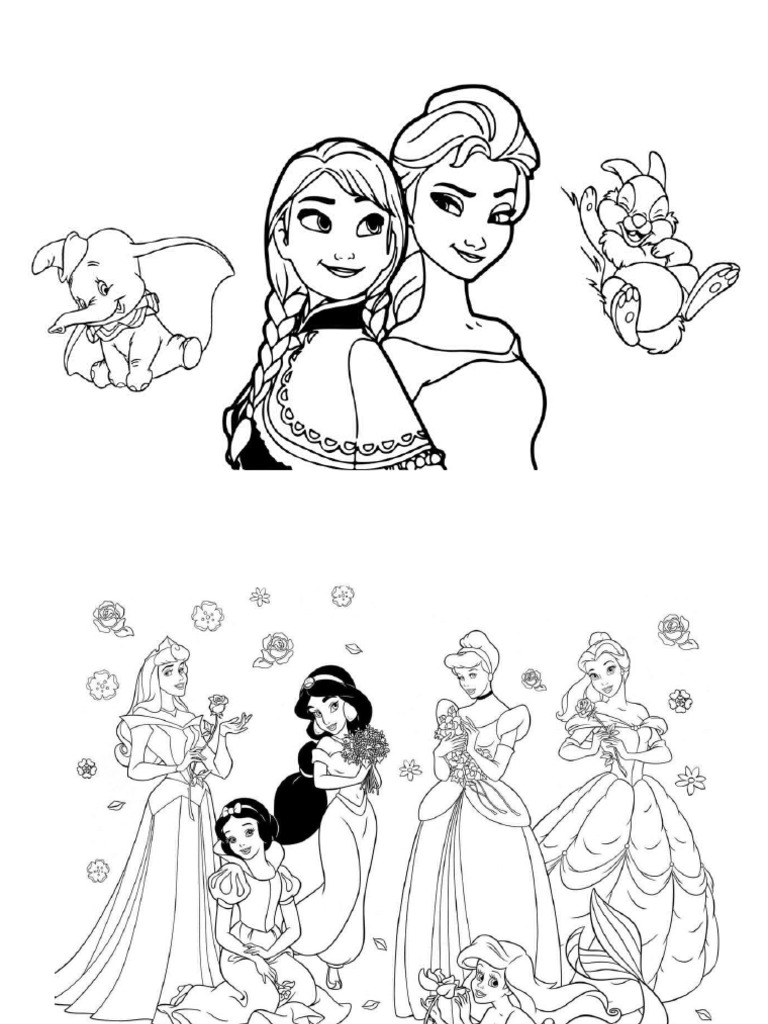 Dibujos Colorear Horizontal | PDF