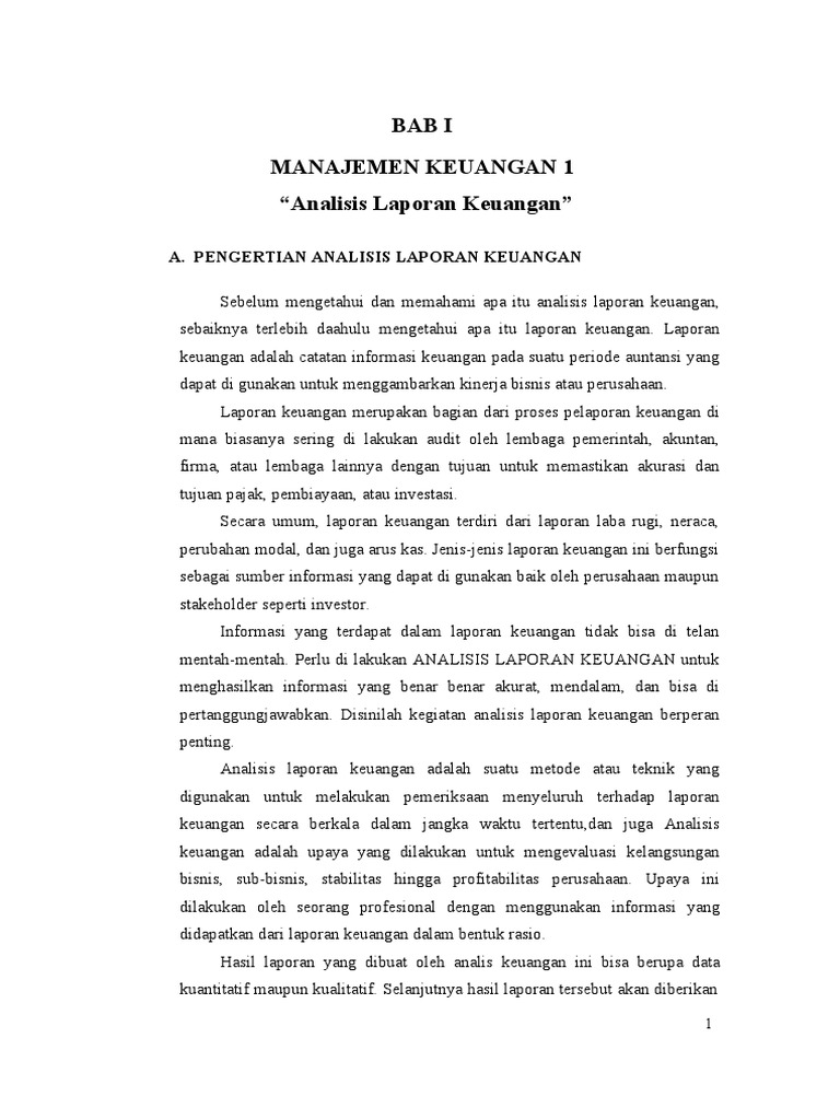 Gabungan Manajemen Keuangan | PDF | Karier & Perkembangan | Bisnis
