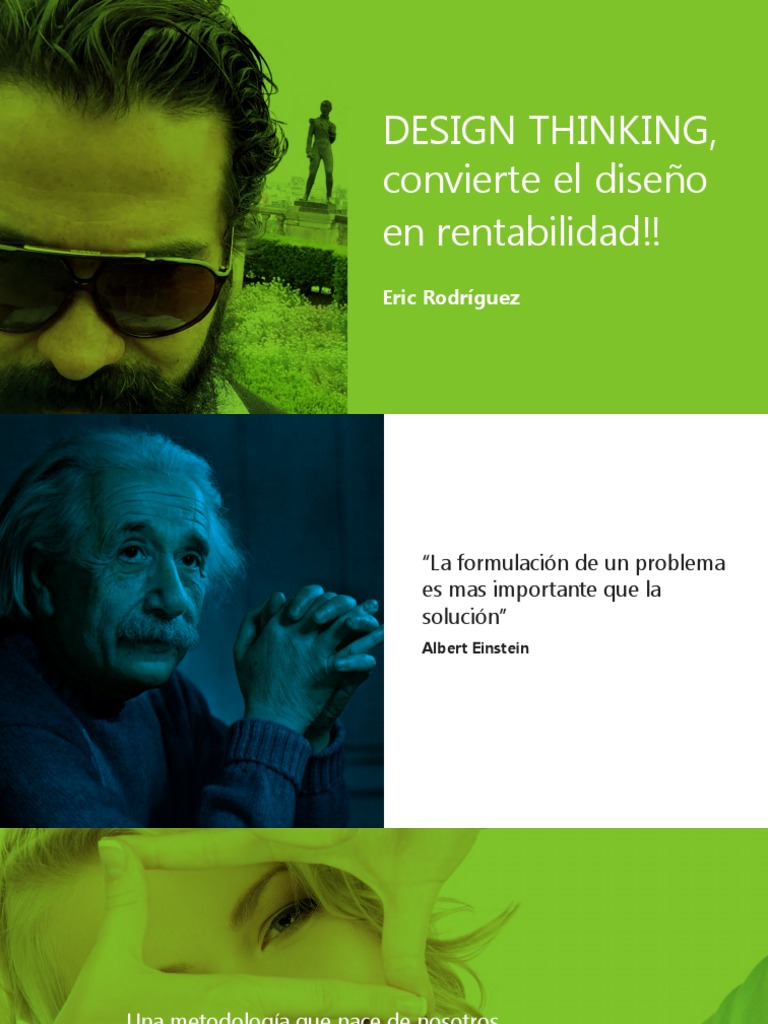 Eric Rodriguez DESIGN THINKING | PDF | El pensamiento de diseño | Diseño