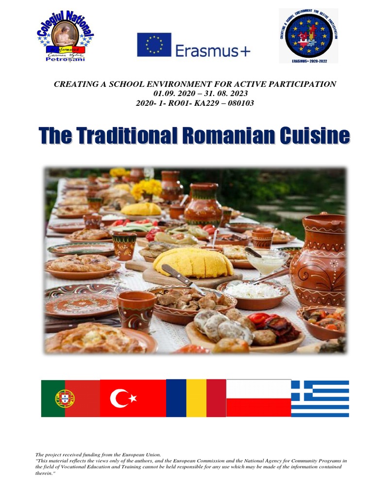 The Traditional Romanian Cuisine | PDF | Dough | Sausage