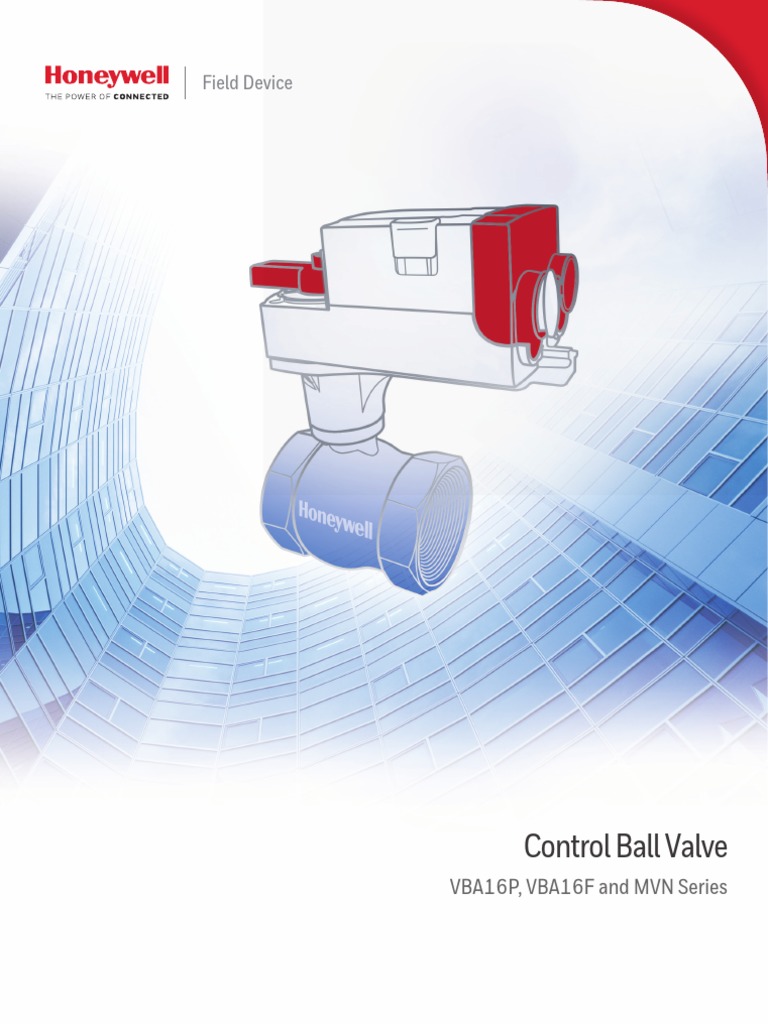 Control Ball Valve VBA16 | PDF | Valve | Mechanical Engineering