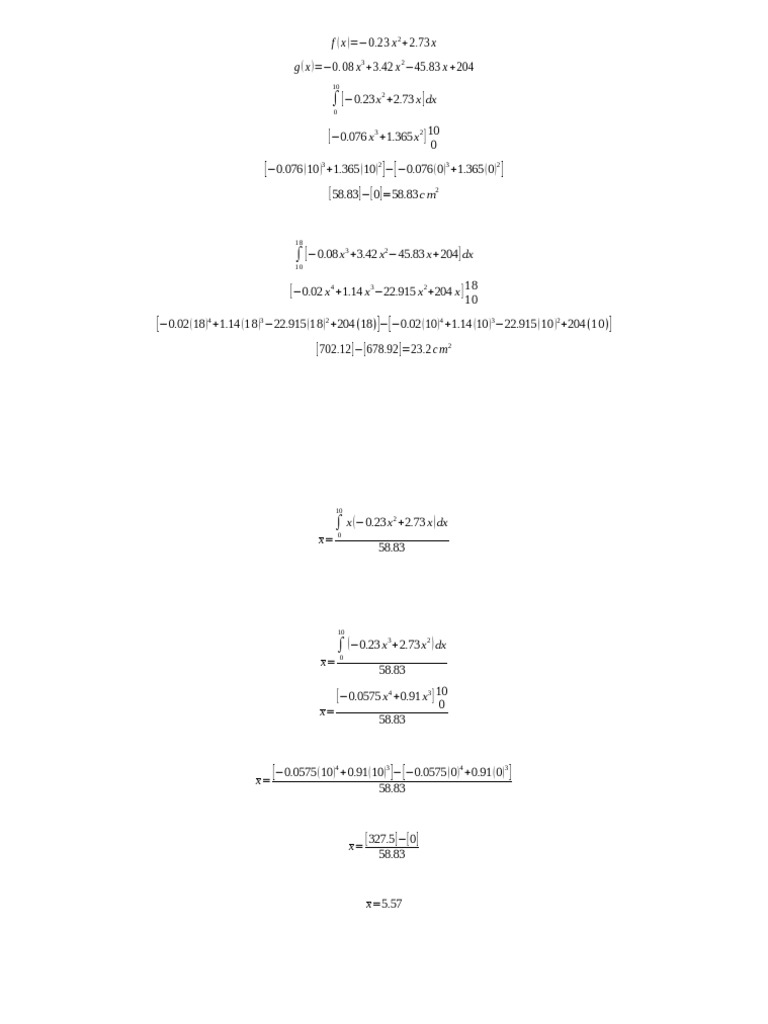 Fórmulas Estática | PDF