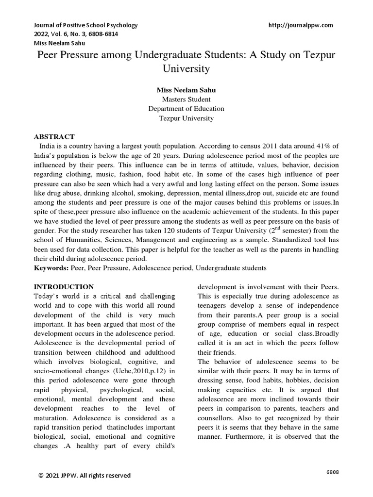 Psychology | PDF | Adolescence | Statistics