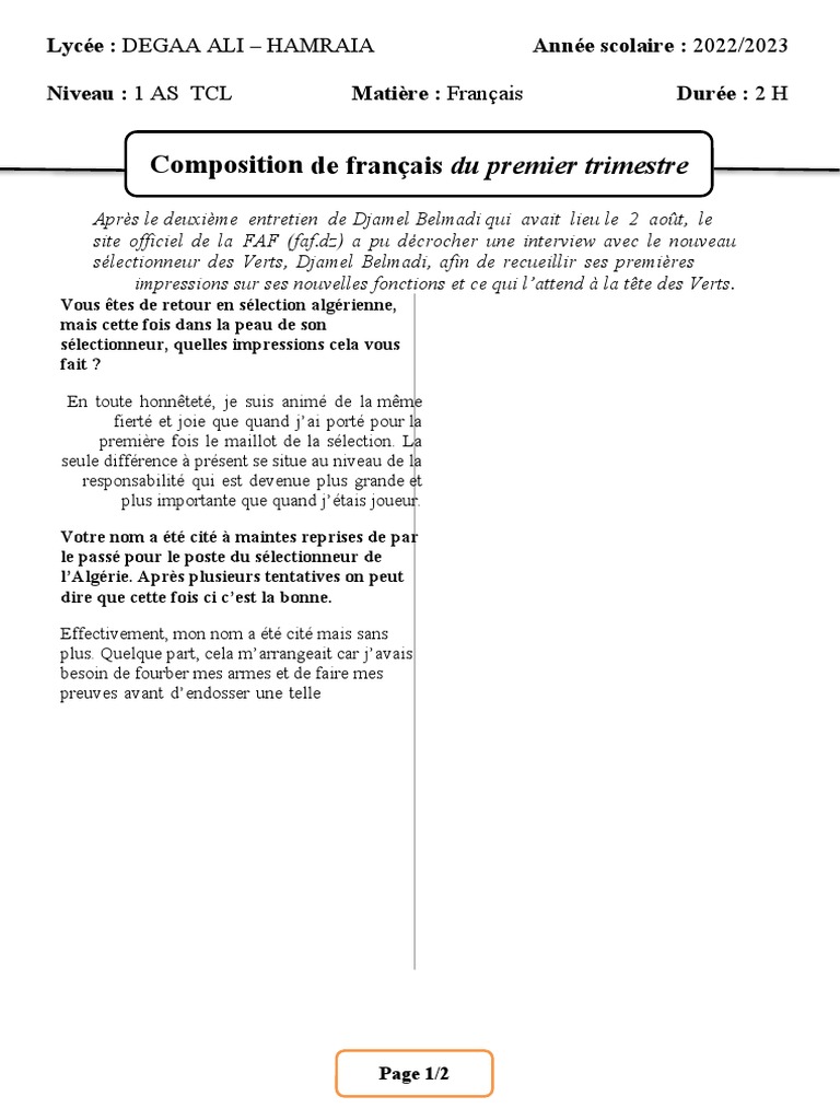 1as Lettres Rectifiée | PDF