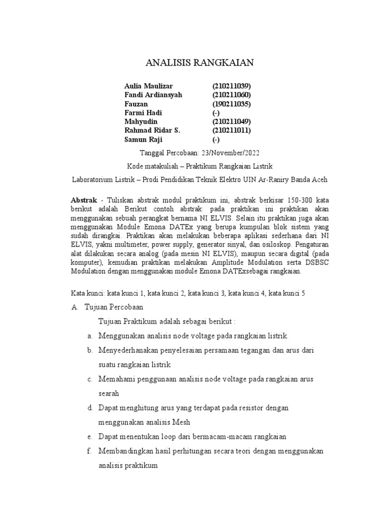 Laporan Praktikum Modul 4 | PDF