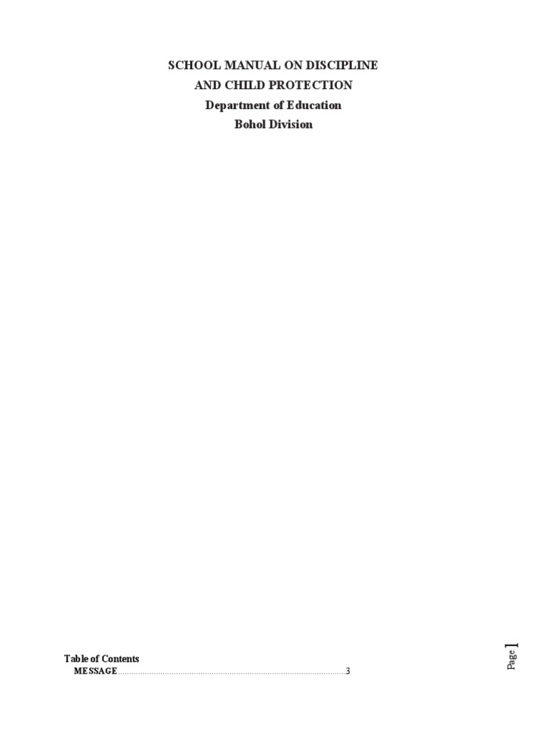 School Discipline & Child Safety | PDF | Violence | Child Abuse