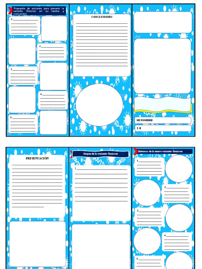 Estructura Del Triptico | PDF