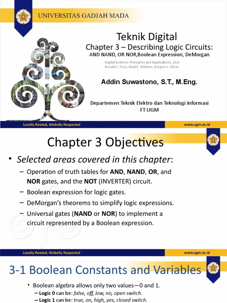 TD - 4 - Logic Circuit and NAND or NOR DeMorgan - Ref 270920 | PDF | Logic Gate | Boolean Algebra