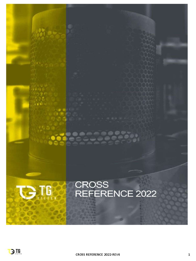 Filter Cross Reference Guide 2022 | PDF | Airman | Manufactured Goods
