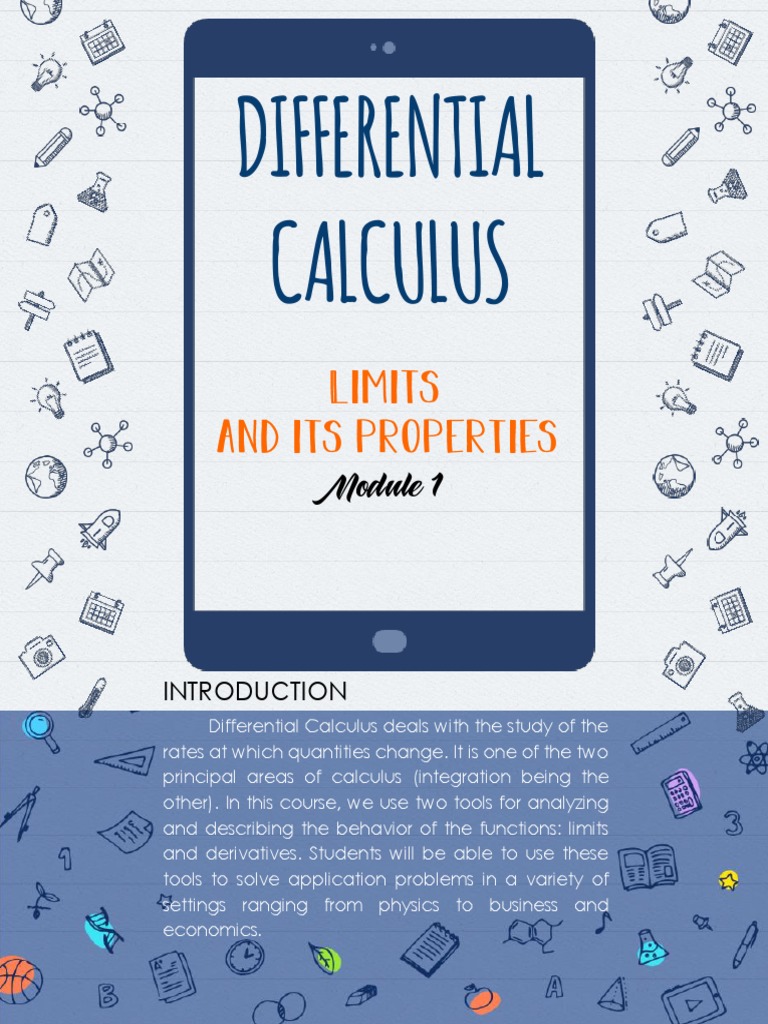 Introduction to Differential Calculus: Foundations, Concepts, and Applications | PDF | Calculus ...