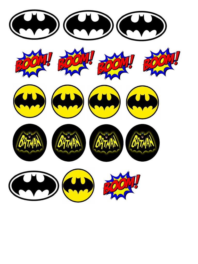 Para Imprimir Batman | PDF