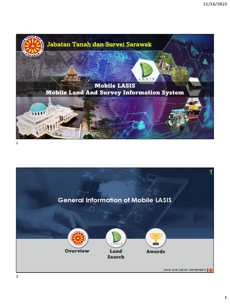 Mobile LASIS: Land Info Access App | PDF | Surveying | Mobile App