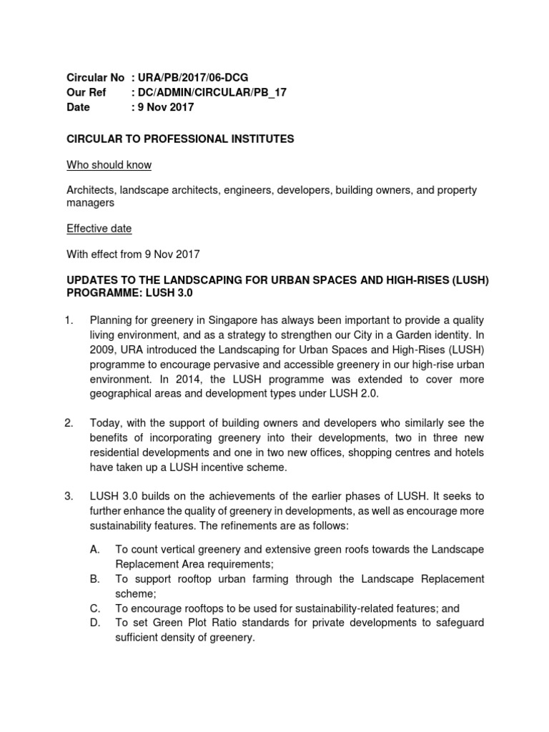 Guidelines For Landscape Replacement Areas | PDF | Urban Agriculture | Roof