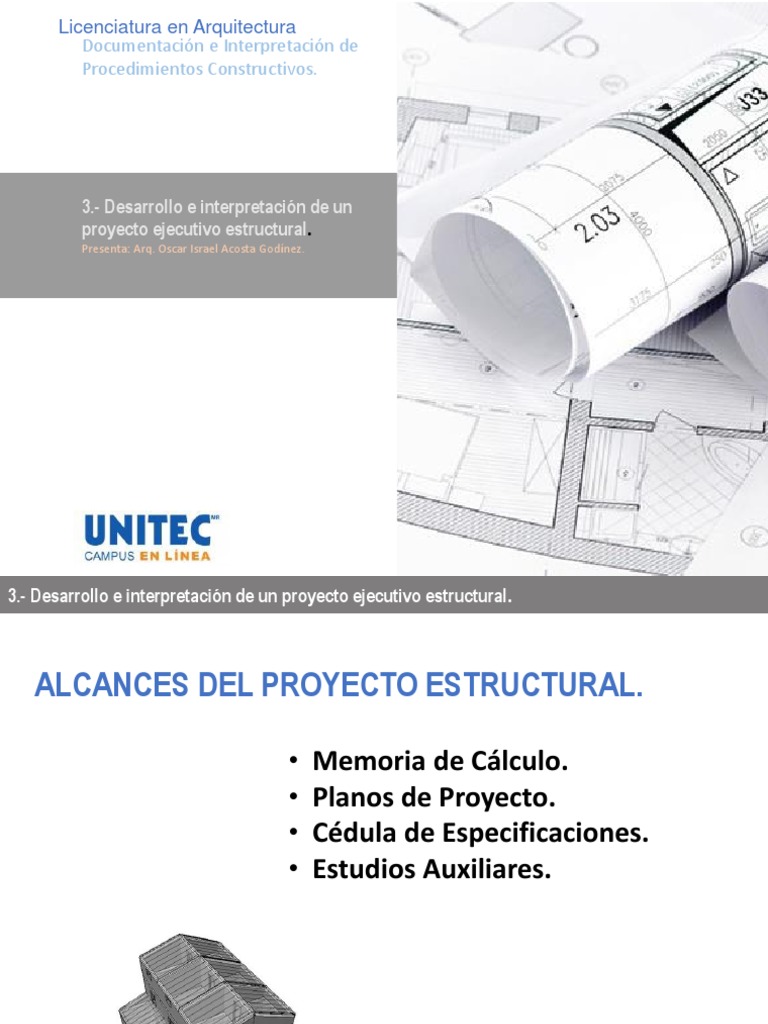 Proyecto Ejecutivo de Estructura | PDF | Fundación (Ingeniería) | Hormigón