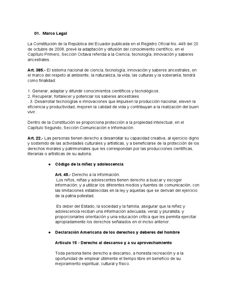 Base Legal | PDF | Leyes de libertad de información por país ...