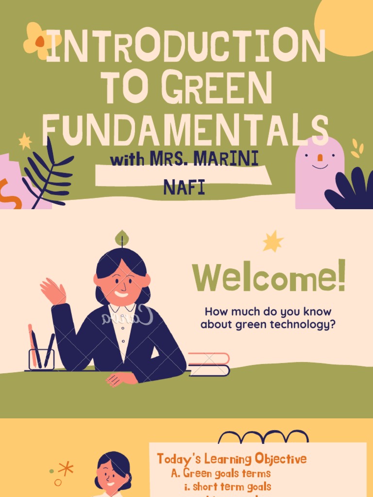 Bab 1-1 Introduction To Green Fundamentals | PDF | Environmental ...
