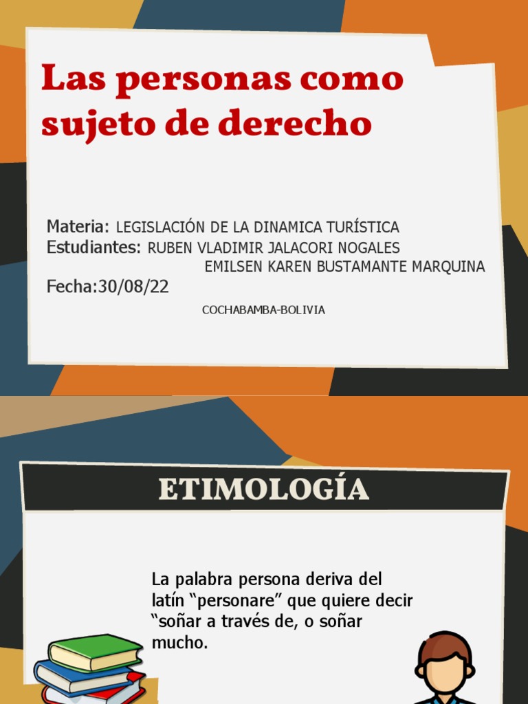 La Persona Como Derecho | PDF | Derechos | Sociedad de responsabilidad ...