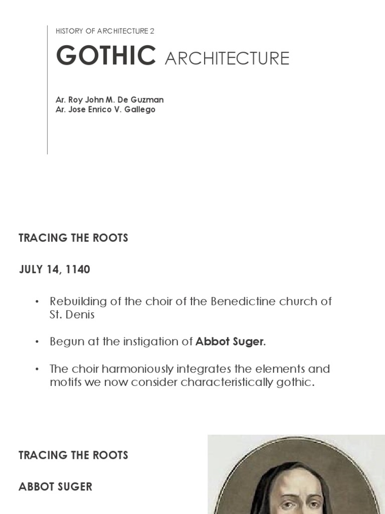 Gothic Architecture Explained | PDF | Gothic Architecture | Vault ...