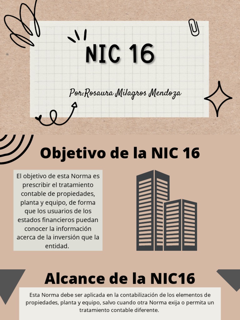 NIC 16 y NIC 19 | PDF | Costo | Economias