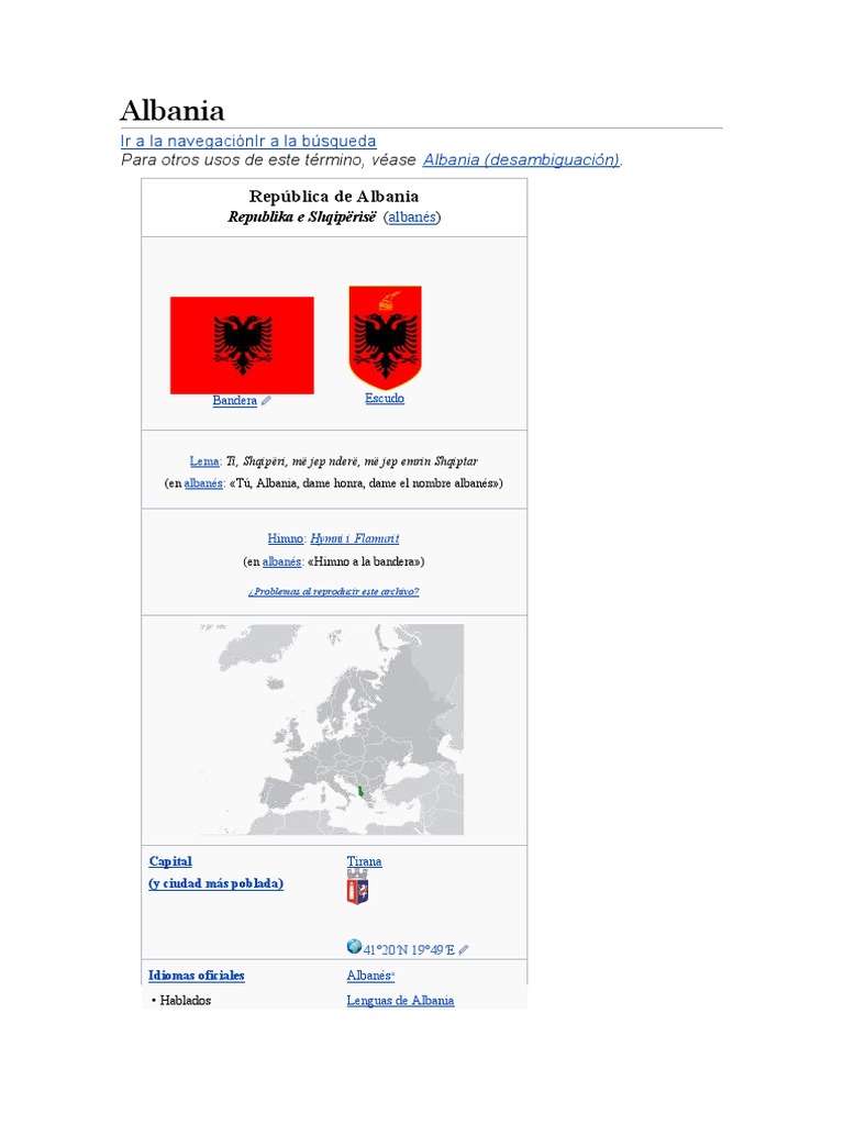 Albania | PDF | Albania | Kosovo